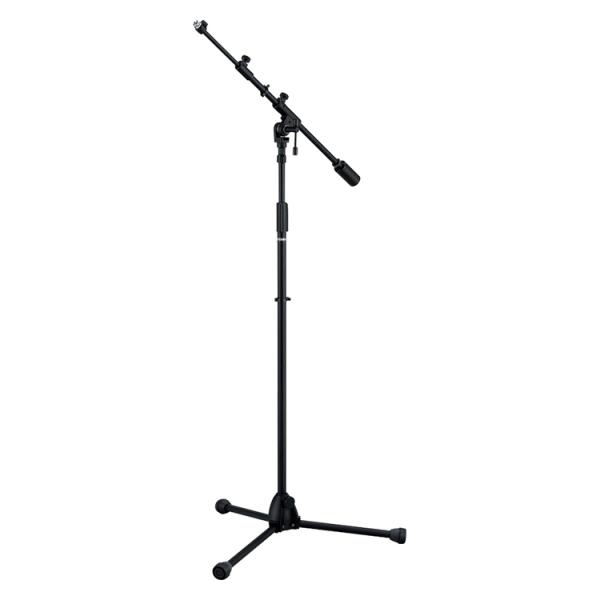 Telescoping Boom Stand MS736BKIron Worksシリーズ・マイクスタンドの最上位モデル MS736BKは、先端部に実体ロッドを採用したテレスコ・ブームアームや、ドラムのスタンドの技術を流用したブーム角度調整機...