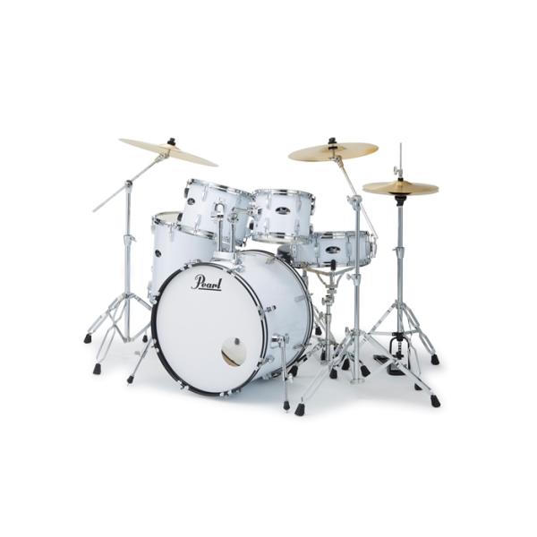 ROADSHOW　RS525SCWN/CN　ドラムセットこのワンセットですぐに叩ける！パールおすすめのビギナー向けドラムフルセット。プレイヤーが何も持たずともいつでも演奏ができる、予備スティックまでもパッケージングした完全なドラムセット。“...