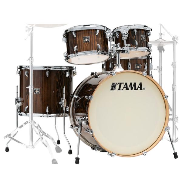 Superstar Classic Exotic Finishes5点シェルキット松の木の一種で、くっきりとした木目が特徴のレースバークパイン材をアウタープライに採用したフィニッシュ。薄く成型されたメイプル材のシェルは、どんなチューニングに...