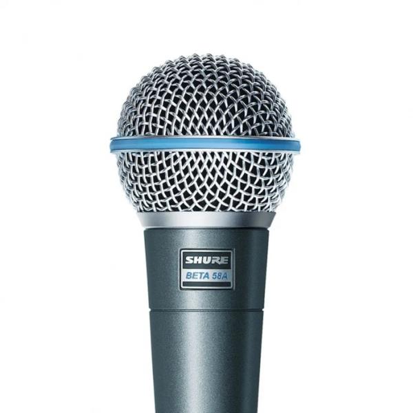 定番のSM58に比べ、伸びのある洗練された高域が特徴的のSHURE(シュア）BETA58Aです！アタックのレスポンスも心地よく、アップテンポの曲にも相性抜群です！また、均一なスーパーカーディオイド特性により、他の音源に対する高いセパレーショ...