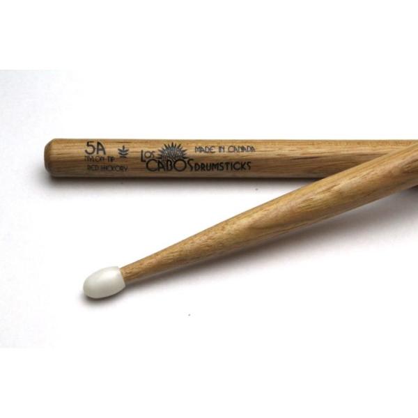 ロスカボス ドラムスティック レッドヒッコリー 5A ナイロンチップ 14.6mmx406mmLOS CABOS DRUM STICKS 5A Red Hickory Nylon Tip【1ペア】