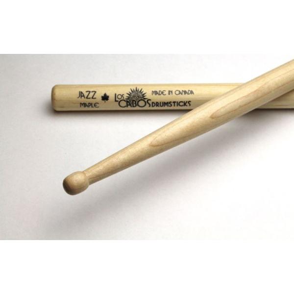 ロスカボス ドラムスティック ホワイトメイプル ジャズ 14.6mm x 413mm LOS CABOS DRUM STICKS JAZZ WHITE MAPLE【1ペア】