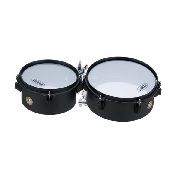 Black Steel Mini-Tymps(ブラック・スティール・ミニティンプス)は、クラッキーなサウンドで、リズムパターンやフィルインの中にタムとは違ったテイストのアクセントを付けることができる、小口径スティールシェルのティンバレス・セ...
