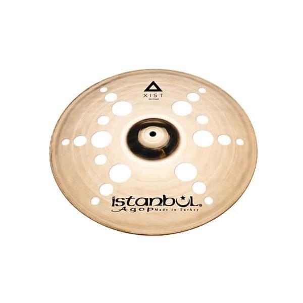 Xist ION イグジスト・アイオンシンバル本体に丸く穴をあけた斬新なデザインのモデル。素早い反応と、強烈なローピッチ・クラッシュサウンドと伸びのあるサスティーンが特徴的で、エフェクト・シンバルの新たな選択肢として堂々のラインナップ！※画...