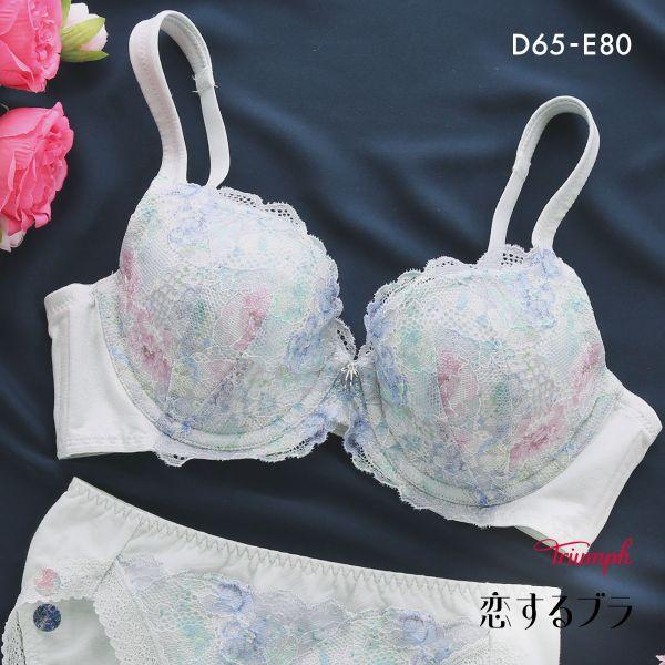 □関連キーワード250806 ブラ 下着 3/4カップブラジャー レディース 女性用 30代 40代 50代 大きい胸 大きいサイズ グラマーサイズ Eカップ 通気性 蒸れない 蒸れにくい  ブランド 花柄 フラワー柄 刺繍柄 braday...