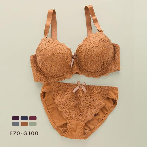 □関連キーワード201028 211119 3/4カップブラジャー ブラセット ブラジャーセット ブラショーツセット ブラ＆ショーツセット ブラジャー＆ショーツ パンツ フルバック 上下セット 下着セット 女性用 アンダー大きいサイズ アン...