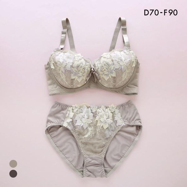 □関連キーワード250922 3/4カップブラジャー ブラセット ブラジャーセット ブラショーツセット ブラ＆ショーツセット ブラジャー＆ショーツ 上下セット 下着セット フルバック パンツ 女性用 脇高ブラ 大きいサイズ グラマーサイズ ...