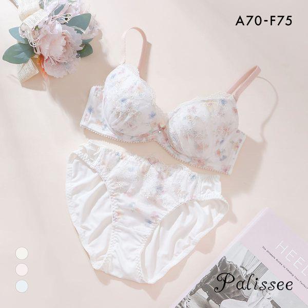 □関連キーワード250815 3/4カップブラジャー ブラセット ブラジャーセット ブラショーツセット ブラ＆ショーツセット ブラジャー＆ショーツ 上下セット 下着セット フルバック パンツ 女性用 フェミニンでかわいい お花が可愛い 大き...