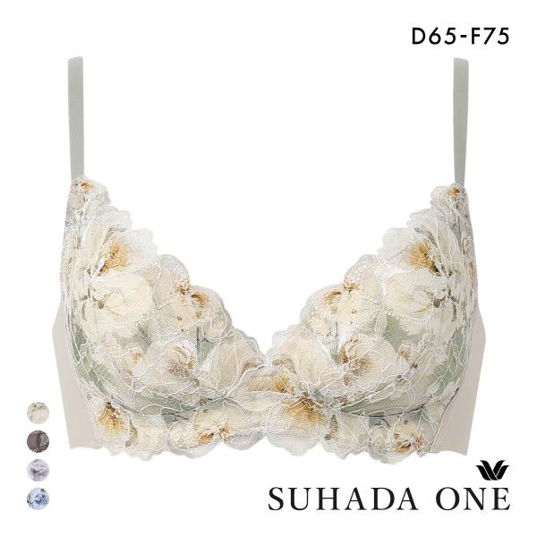 □関連キーワード250724 ブラ 下着 3/4カップブラジャー レディース 女性用 ノンワイヤーブラジャー ワイヤレスブラ ワイヤーなし ノーワイヤー ストレスフリー リラックス 花柄 フラワー柄 ボタニカル かわいい 可愛い ブランド ...