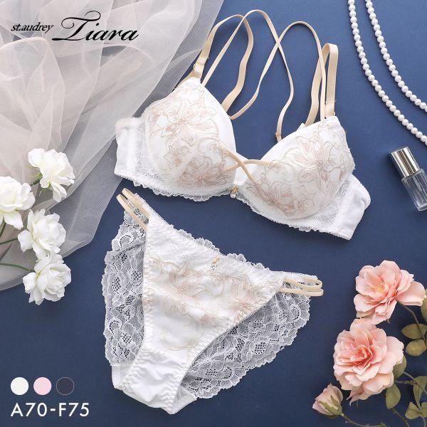 □関連キーワード260415 ブラセット ブラジャーセット ブラショーツセット 上下セット 下着セット フルバック パンツ 盛りブラ 谷間ブラ 盛る 盛れる 谷間 L字ワイヤー 寄せる バストアップ 花柄 フラワー柄 刺繍柄 レディース 女...