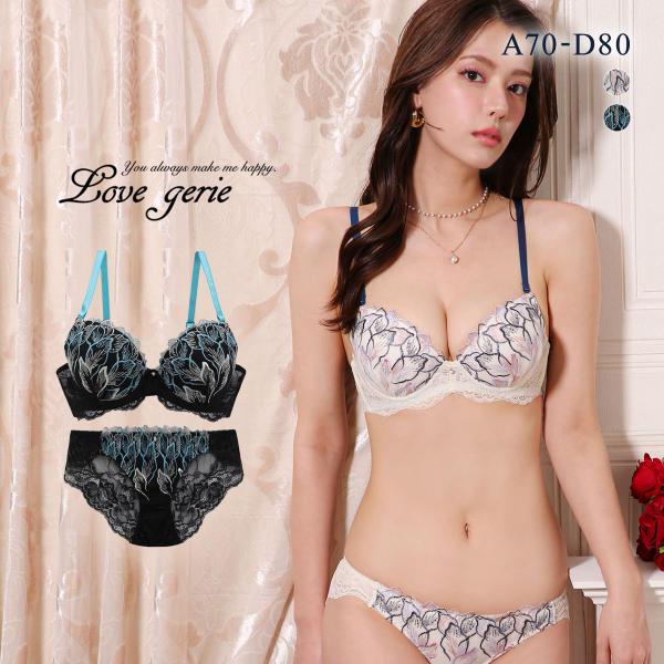 □関連キーワード250523 3/4カップブラジャー ブラセット ブラジャーセット ブラショーツセット ブラ＆ショーツセット ブラジャー＆ショーツ 盛りブラ 谷間ブラ 上下セット 下着セット 女性用 バック透け 透けショーツ シースルー 安...