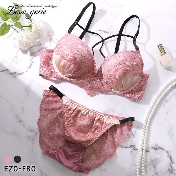 □関連キーワード260427 3/4カップブラジャー ブラセット ブラジャーセット ブラショーツセット ブラ＆ショーツセット 下着セット フルバック パンツ 女性用 大きいサイズ グラマーサイズ Eカップ Fカップ バストアップ 脇寄せ p...