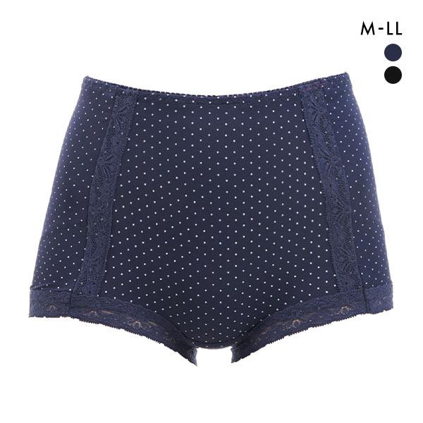 □関連キーワード140430　下着 インナー　パンツ　ガードル　補整　骨盤　サポート　締め　ストライプ　水玉　ずれにくい　ヒップアップ　フィット　伸縮　伸びる ショート丈 ショート丈ガードル ショートガードル ガードルショーツ ショーツガー...