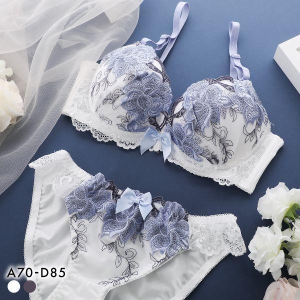 □関連キーワード260302 3/4カップブラジャー ブラセット ブラジャーセット ブラショーツセット ブラ＆ショーツセット フルバック パンツ 女性用 安い プチプラ かわいい 可愛い アンダー大きいサイズ 大きめ アンダー80 アンダー...