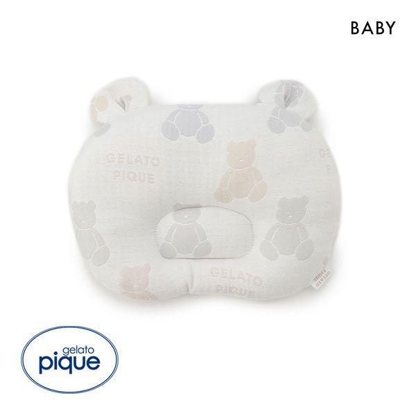 □関連キーワード231129 ピロー 枕 まくら 綿100％ コットン100％ 敏感肌用 動物 アニマル柄 クマ くま ベア ベビー用品 出産祝い ギフト用 プレゼント用 かわいい 可愛い おしゃれ ge_ki ge_ex□素材表地：綿10...