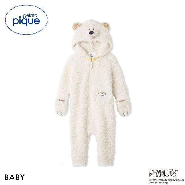 □関連キーワード251107 スヌーピー 赤ちゃん服 ベビー服 ベビー用 ベビー用品 ベビーパジャマ 子ども用 子供用 子供服 出産祝い ギフト用 プレゼント用 秋冬 秋用 冬用 ルームウエア 部屋着 寝巻き 寝間着 かわいい 可愛い おし...