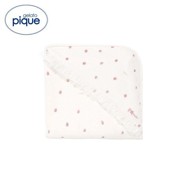 □関連キーワード260220 おくるみ お包み ベビーブランケット ベビー布団 ベビー毛布 ブランケット ふとん もこもこ モコモコ 冷え対策 ベビー用品 出産祝い ギフト用 プレゼント用 かわいい 可愛い おしゃれ いちご柄 ストロベリー...