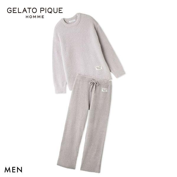 □関連キーワード251210 セットアップ 上下セット ルームウエア 部屋着 寝巻き 寝間着 男性用 男子 大人 紳士用 長袖 トップス プルオーバー 長ズボン ロングパンツ ふわふわ もこもこ 暖かい 防寒 あたたかい あったかい ギフト...