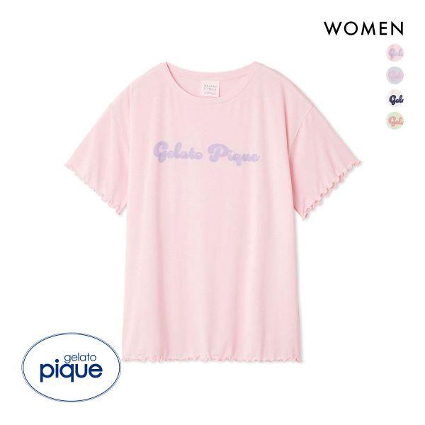 □関連キーワード250723 ルームウエア 部屋着 寝巻き 寝間着 女性用 女子 大人 半袖 カットソー トップス プルオーバー 接触冷感 冷たい ひんやり 涼しい ギフト用 プレゼント用 春夏 春用 夏用 bs25aw_gel　wees2...