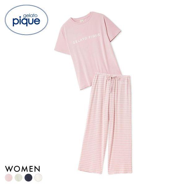 □関連キーワード260403 セットアップ ルームウエア 部屋着 寝巻き 寝間着 大人 半袖 カットソー トップス プルオーバー ボトムス ズボン ロングパンツ 長パン かわいい 大人可愛い おしゃれ ギフト用 プレゼント用 春夏 春用 夏...