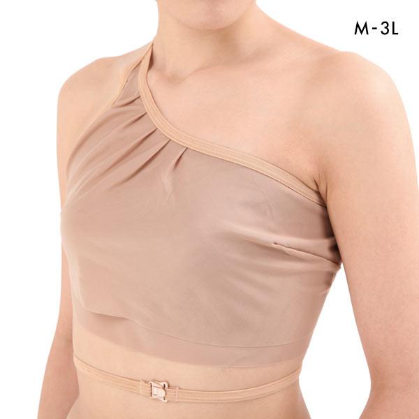 □関連キーワード220629 入浴着 乳がん 乳癌 カバー ワンショルダー 温泉 温浴 胸元が見えない ベージュ 速乾性 速乾 撥水性 撥水 傷カバー 選べる右用・左用 温泉大好き 撥水性布地 タオルで拭くと表面はほぼ乾く 手術痕を見られず...