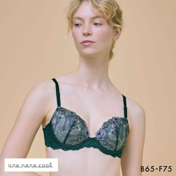 □関連キーワード260115 ブラ 下着 3/4カップブラジャー 女性用 かわいい 可愛い ウンナナ ワコール Wacoal ブランド braday□素材ポリエステル　ナイロン　ポリウレタン (スリット糸はポリエステル）□サイズレディースB...