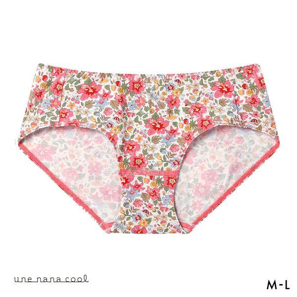 □関連キーワード240819 251223 パンツ 下着 肌着 スタンダードショーツ ノーマルショーツ レギュラーショーツ プレーン ビキニ フルバックショーツ レディース 女性用 花柄 フラワー柄 ボタニカル ブランド リバティ LIBE...