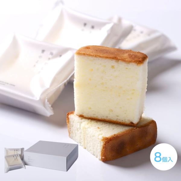 雪国の美しい光景の様なホワイトチョコレートケーキ「また降りだした雪のよう」ミルキーな国産ホワイトチョコとフレッシュバターを贅沢に使用し、しっとり焼き上げてホワイトチョコガナッシュをサンドしたバターケーキです。とろけるような食感が特徴のお菓子...