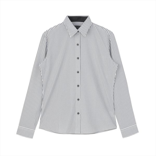 【発売日：2025年09月22日】別布を台衿・カフス裏に加えて汚れがちな個所をカバーします。身生地と同系色のボタンがさり気ない洒落感を演出し、ビジネススタイルに取り入れやすい一枚です。■　COFREX(R) コフレックス　■さらっとしたしな...