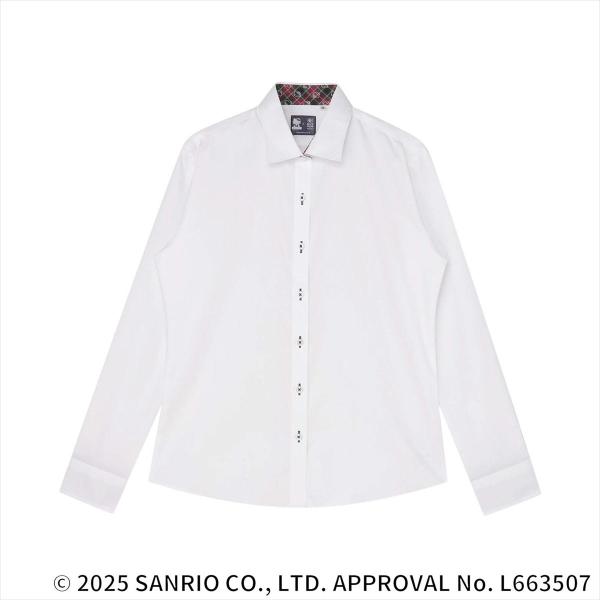 【発売日：2025年10月23日】■サンリオキャラクターズコラボ■【HELLO KITTY×TOKYO SHIRTS】ハローキティとのコラボシャツが登場！可愛らしいキティちゃんのデザインをビジネスシーンに溶け込みやすい別布やボタンの配色、ボ...