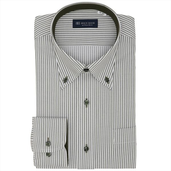 【発売日：2024年11月07日】◇LENZING(TM)ECOVERO(TM)◇オーストリアの繊維メーカーレンチング社が開発した、持続可能な方法で生産されたサステナブル素材のシャツ。レーヨン混のやわらかい肌触りで毎日着用したくなる一枚です...