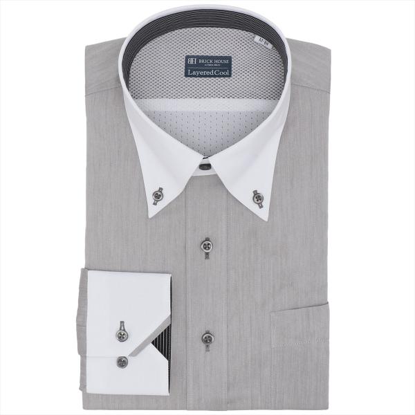 【発売日：2025年03月13日】■ インナー付きシャツ ■■ Layered Cool 　　-レイヤードクール- ■肌面の超吸汗レイヤーが汗を素早く気化し、通気・吸水速乾に優れたCOOLMAX(R)生地がさらに湿気を外部に蒸発させる吸湿体...