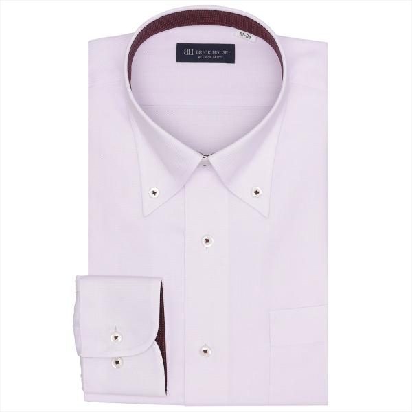 【発売日：2025年11月20日】シワに強く洗濯してもヨレにくいポリエステル×綿生地のワイシャツ。通年通して着やすい生地感と、様々なバリエーションの色柄を楽しめます。形態安定加工を施し、ホームクリーニングでのお手入れも簡単な一枚です。斜めス...