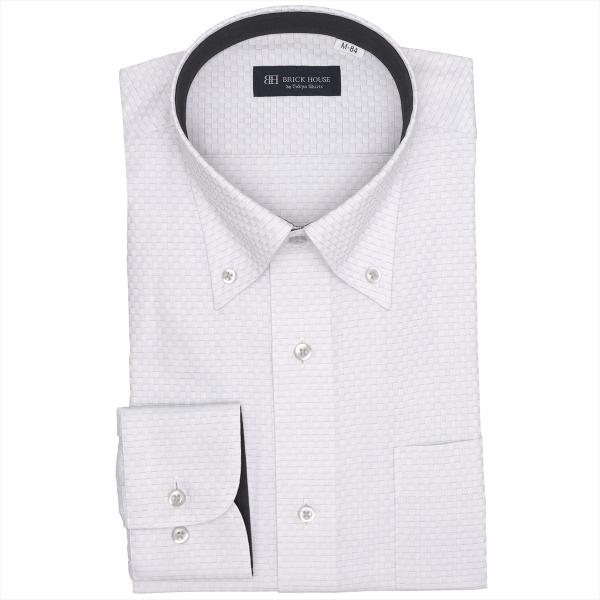 【発売日：2025年11月20日】シワに強く洗濯してもヨレにくいポリエステル×綿生地のワイシャツ。通年通して着やすい生地感と、様々なバリエーションの色柄を楽しめます。形態安定加工を施し、ホームクリーニングでのお手入れも簡単な一枚です。台衿と...