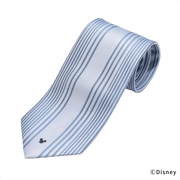 【発売日：2025年10月03日】◇　ディズニーデザインネクタイ　◇ミッキーマウスをデザインに取り込んだお洒落なネクタイ。ビジネスシーンを華やかにします。【バーチカルデザイン】バーチカル(タテ)柄は、ノットと大剣の柄の向きが変わる洒落感たっ...