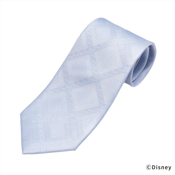 【発売日：2025年06月12日】◇　ディズニーデザインネクタイ　◇ミッキーマウスをデザインに取り込んだお洒落なネクタイ。ビジネスシーンを華やかにします。【ソリッドデザイン】織柄デザインはフォーマルさをキープしつつ、キャラクターを取り入れた...
