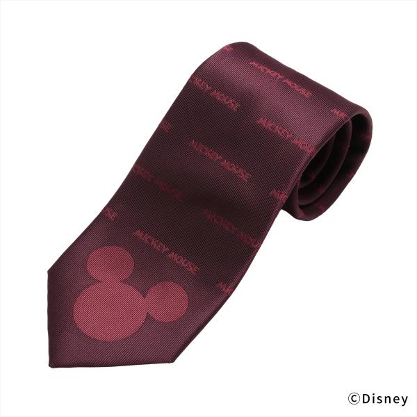 【発売日：2025年06月12日】◇　ディズニーデザインネクタイ　◇ミッキーマウスをデザインに取り込んだお洒落なネクタイ。ビジネスシーンを華やかにします。【ビックモチーフデザイン】一目で周囲の目を惹くユニークなミッキーの大柄モチーフデザイン...