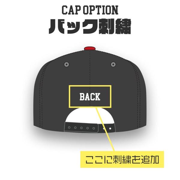 必ずご確認ください！・こちらの商品は、当店のキャップ専用オプションとなりますので、単体でのご購入はできません。・必ずキャップと一緒にご注文ください。・この商品を単体でご注文頂くことはできませんので、その場合は自動的に注文キャンセルとなります...
