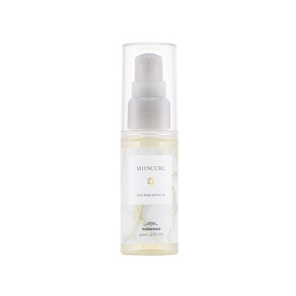 ＜ミインカール アイロンキープ プライマー01＞アイロン下地オイルで、理想の仕上がりに。アイロン前に仕込んで”ちゅるサラ”に。熱ダメージから守りながら、大きく揺れるカールも一日中キープ。サラッとしたすべりのよいオイルブレンドによる極薄ヴェー...