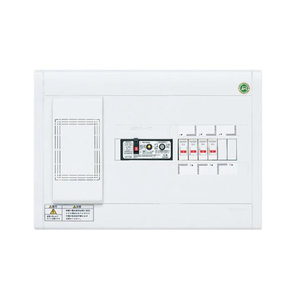 ●横幅1/2の「コンパクトブレーカSH型」を採用、大幅なコンパクト化を達成。　主幹ブレーカのデザイン統一でさらにスッキリしました。●高い安全・安心・施行性を標準搭載した住宅分電盤。●広い配線孔で、ラクラク施行。　背面に大きな配線孔を設けてい...