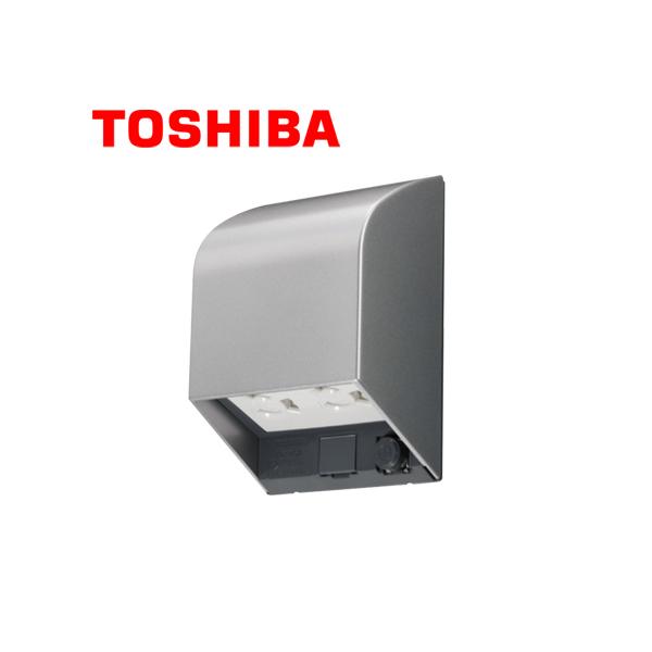 DC1102E TOSHIBA/東芝ライテック DC1102E アースターミナル付接地防水ダブルコンセント シルバー【取寄商品】【製造】TOSHIBA/東芝ライテック【品番】DC1102E【仕様】・差込口形状：接地2P 15A 125V抜止...