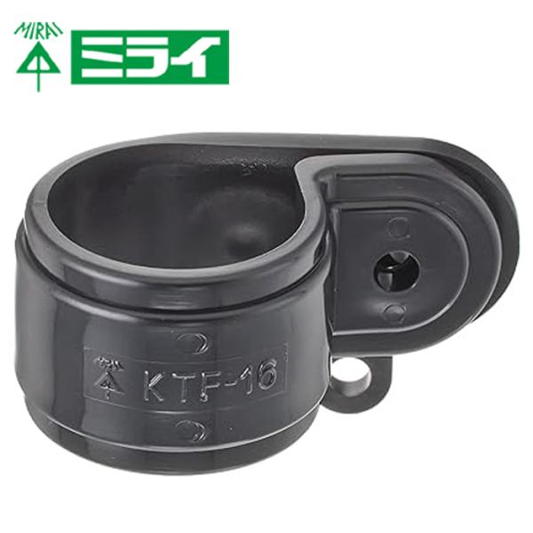 KTF-16K 未来工業 KTF-16K PF管片サドル 黒 50個入【取寄商品】【製造】未来工業【品番】KTF-16K【仕様】・【品番】：KTF-16K・色：黒・適合管：PF管16・φD：23.5・Ｂ：20・L：45.8【説明】・PF管を...