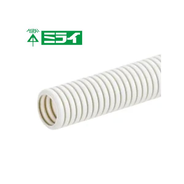 MFS-16M 未来工業 MFS-16M PF管ミラフレキSS 50m巻 ミルキーホワイト【取寄商品】【製造】未来工業【品番】MFS-16M【仕様】・長さL(m)：50 ・外径D(Φmm)：23・近似内径d(Φmm)：16・色：ミルキーホワ...