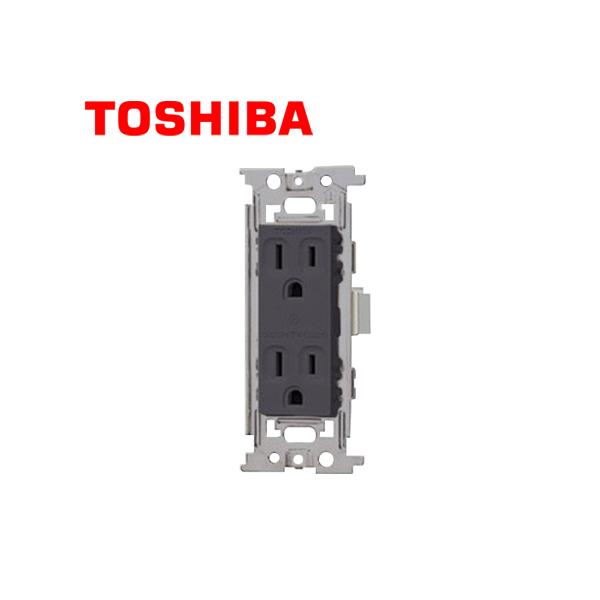 TOSHIBA/東芝ライテック TOSHIBA/東芝ライテック NDG2122E(HT) 接地ダブルコンセント グレー【製造】NDG2122E(HT)【品番】TOSHIBA/東芝ライテック【仕様】・差込口形状：接地2P 15 125V。・極...