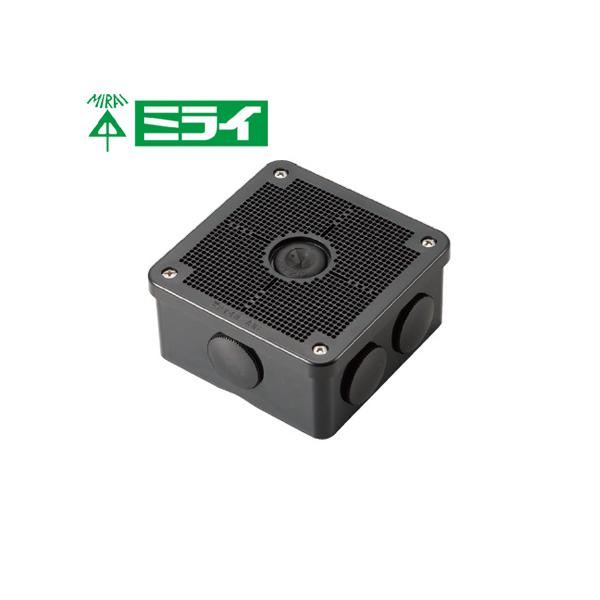 PV4B-ANFK 未来工業 PV4B-ANFK 露出用四角ボックス（取付自在蓋） 黒【製造】未来工業【品番】PV4B-ANFK【仕様】・色：黒・適合：ケーブルブッシング：ZGV-P22□、コネクタ：2K-14、16、22・MFSK-(16...
