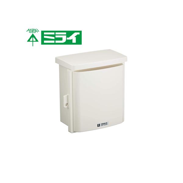 WB-10DHM 未来工業 WB-10DHM ウォルボックス ハイグレードタイプ 屋根一体型 ミルキーホワイト【取寄商品】【製造】未来工業【品番】WB-10DHM【仕様】・ボックス外形寸法(縦×横×深さ)(mm)：195×177×95。・色...