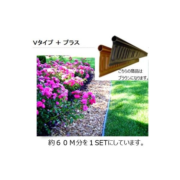 商品は６Mセット（２Ｍ×３本）が１０組となります。付属のジョイントで連結するため施工性、取り回しが良いです。本体は樹脂製の為、曲線にも対応します。（オプションの９０度ジョイントを使えば、直角にも対応）。施工方法は、掘削したあと、付属のアンカ...