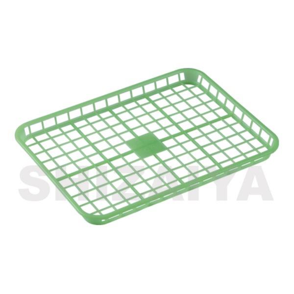 ●サイズ・容量・材質/外寸：250×190×18mm　内寸：241×181×13mm　有効内寸：233×173×13mm　内容量：0.5L　材質：PP●送料無料出荷単位300　●メーカー：三甲　●メーカー品番：100308　●カラー：グリー...