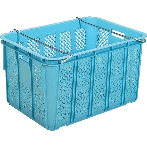 ●サイズ・容量・材質/外寸：824×574×418mm　内寸：770×520×400mm　有効内寸：706×456×390mm　ハンドル取付時短辺外寸:576mm　内容量：144L　材質：PP●圧縮荷重：10.09kN(1030kgf)　●...