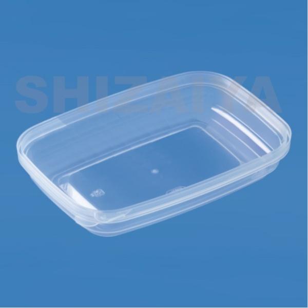 ●サイズ・容量・材質/外寸：178×127×34mm　有効内寸：146×96×23mm　内容量：0.4L　材質：PP●オプション：フタ(700659)　●使用例：鱈子用ワンウェイ出荷容器　●備考：開封バンド方式　●送料無料出荷単位400　●...